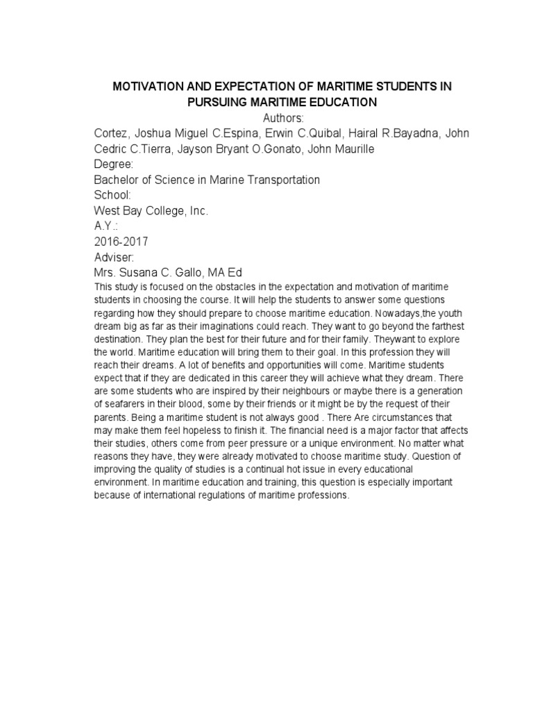 Research | PDF | Motivation | Motivational