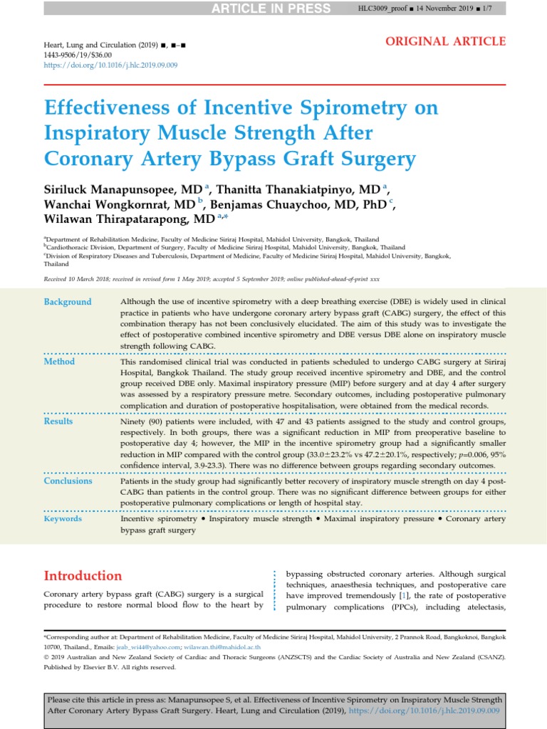 Cardio1 PDF | PDF | Coronary Artery Bypass Surgery | Cardiothoracic Surgery