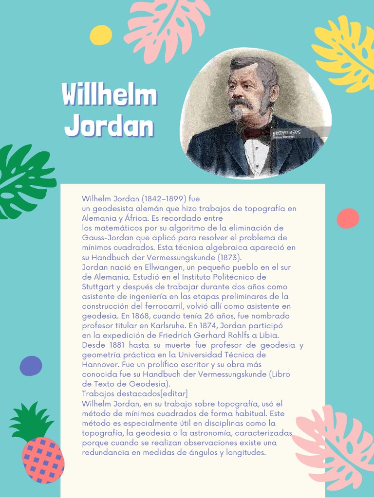 Willhelm Jordan | PDF | Matemáticas | Álgebra