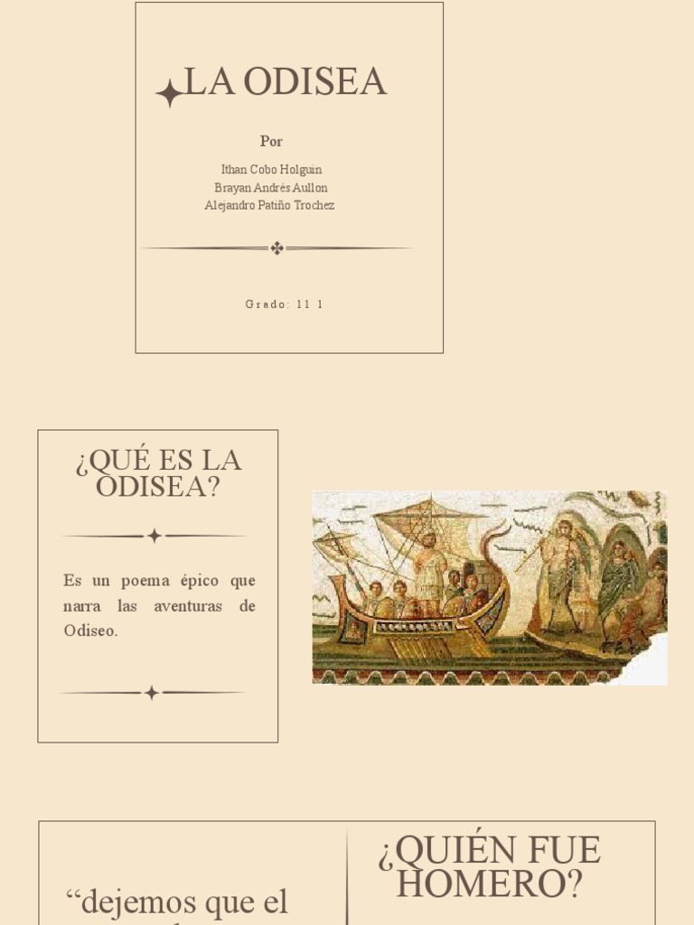 la odisea | PDF