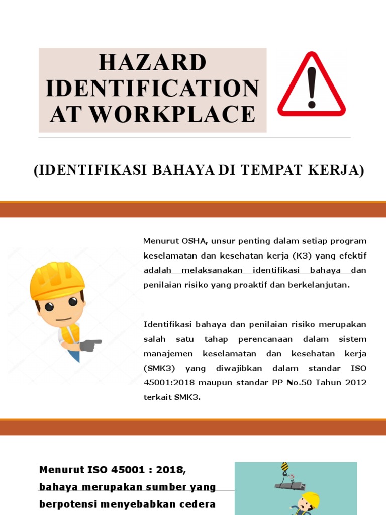 Training Hazard Identification | PDF