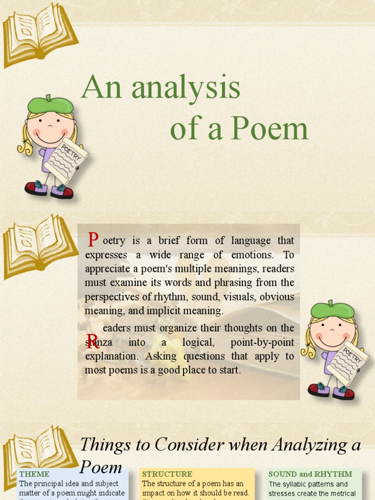 Analysis of A Poem | PDF | Poetry | Cognition