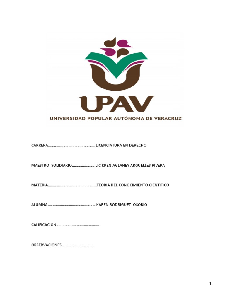 ensayo karen (Autoguardado).docx | PDF | Conocimiento | Método científico