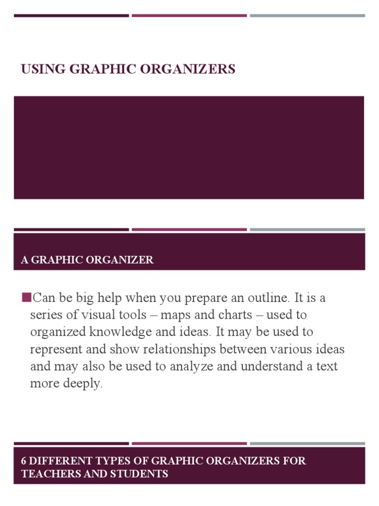Lesson 6 Using Graphic Organizers Grade 12 | PDF | Art