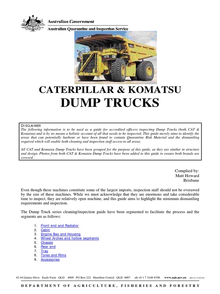 Dump Truck 13 PDF | PDF | Truck | Radiator
