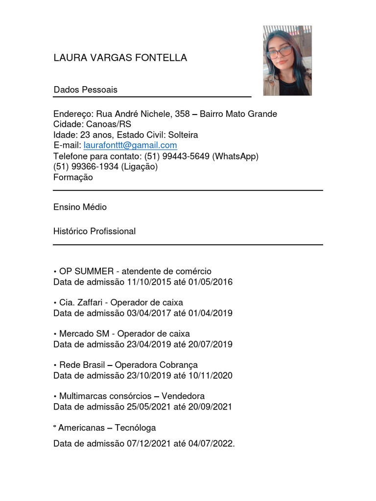 Curriculum Laura-1 PDF | PDF