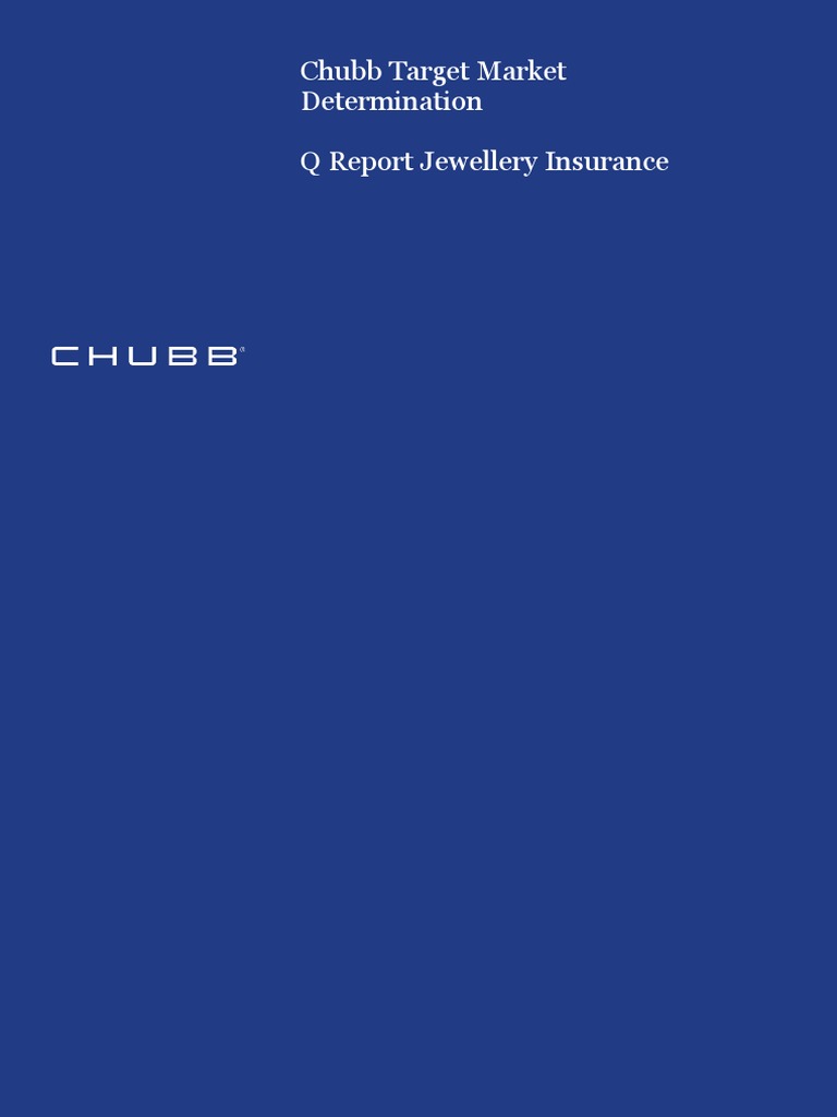 Q Report Target Market Determination | PDF | Insurance | Private Law