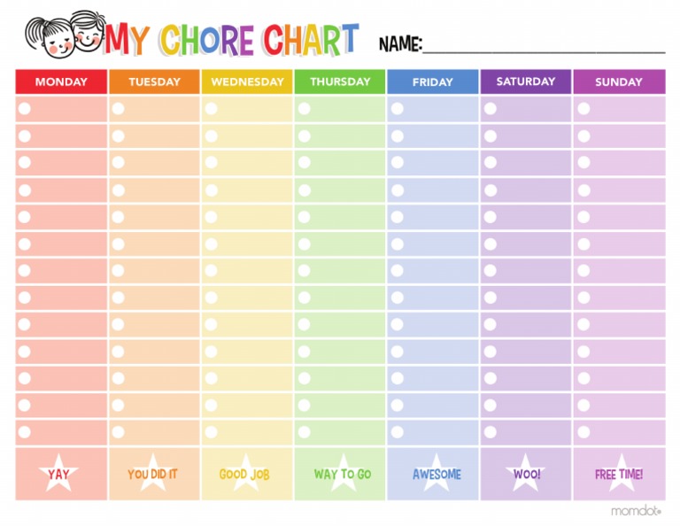 Chore Chart | PDF
