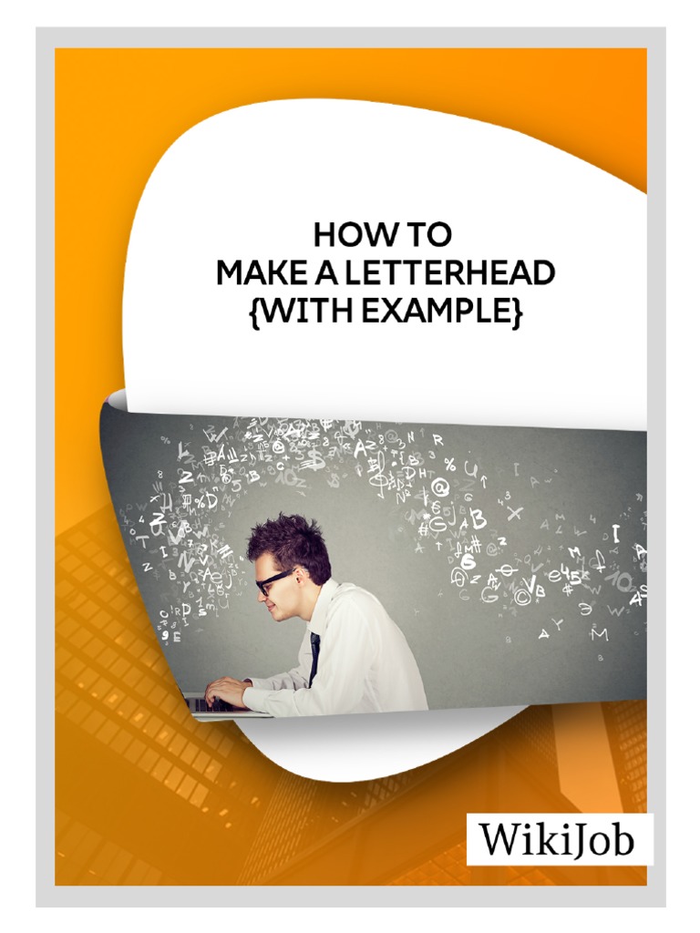 How To Make Letterhead | PDF | Typefaces | Logos
