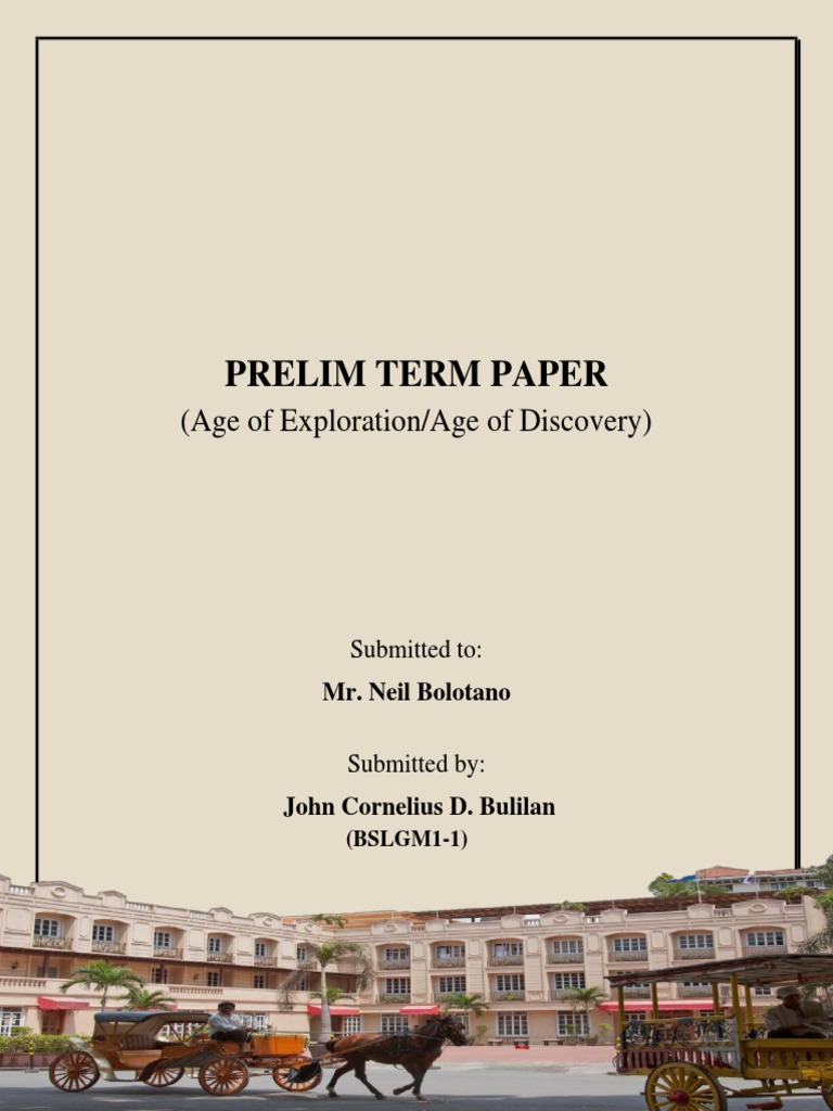 Bulilan Term Paper Final | PDF | Hernán Cortés | Age Of Discovery