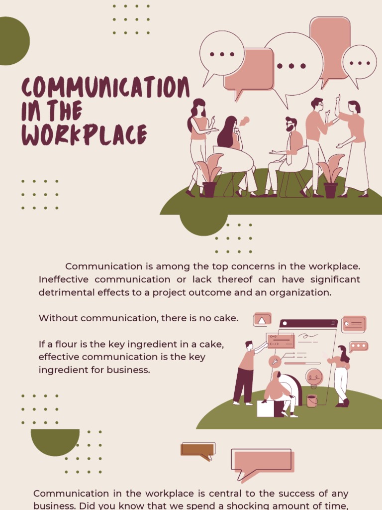Communication in The Workplace PDF | PDF | Communication | Memorandum