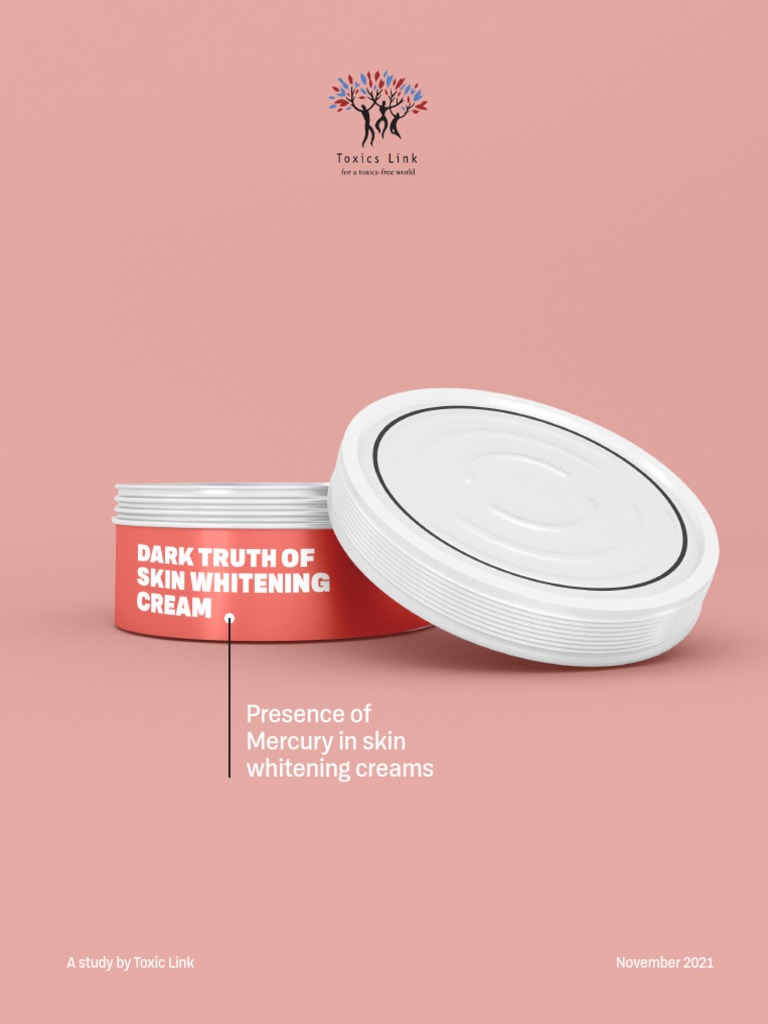 Mercury in Skin Whitening Cream PDF | PDF | Mercury (Element) | Cosmetics