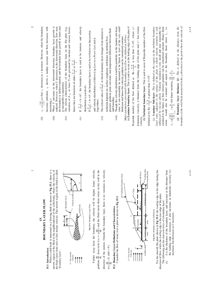 Boundary Layer Flow | PDF | Boundary Layer | Turbulence