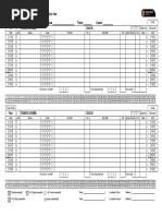 FIBA Official Basketball Score Sheet1 | PDF | Referee | Entertainment