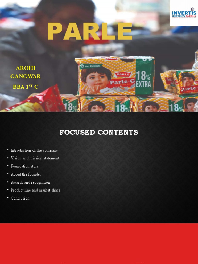PARLE | PDF | Marketing | Brand Management
