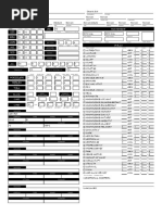 Godbound Character Sheets | PDF