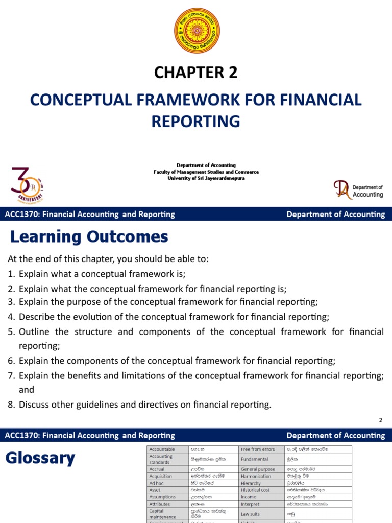 Chapter 2-Conceptual Framework For Financial Reporting | PDF