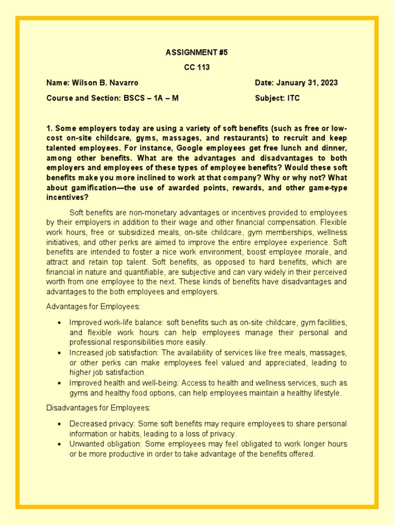 Assignment 5 In Itc Pdf Computer Programming Biometrics 
