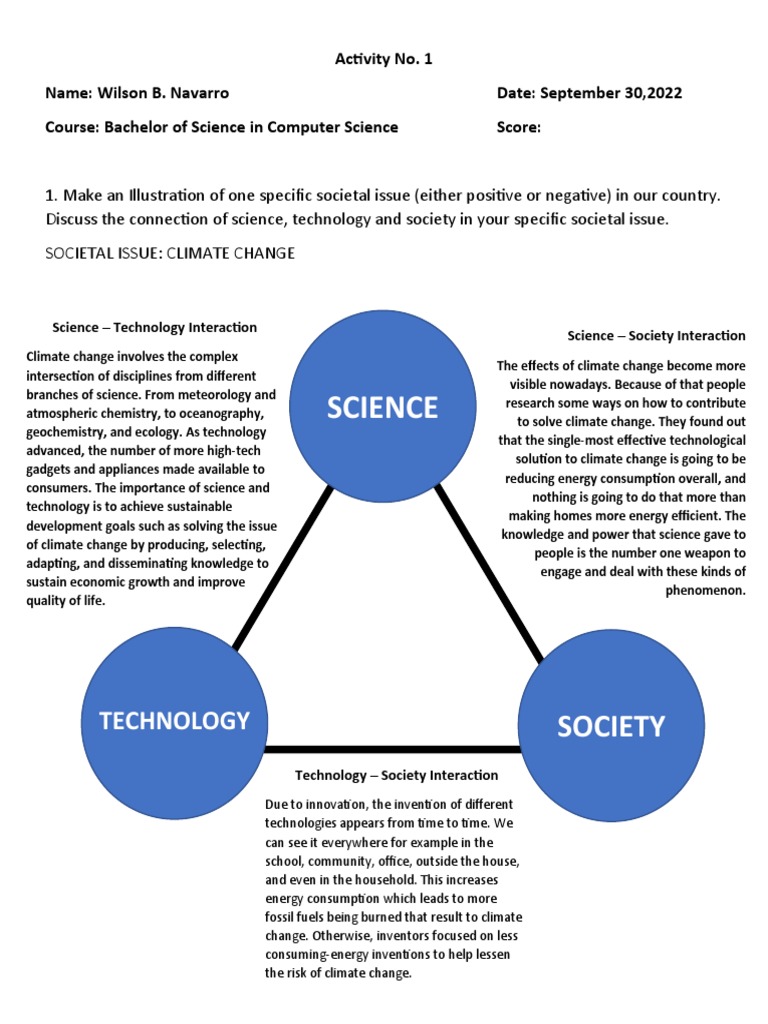 Climate Change STS Analysis | PDF | Science | Efficient Energy Use