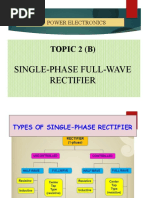 Single Phase Full Wave Rectifiers | PDF | Rectifier | Inductance