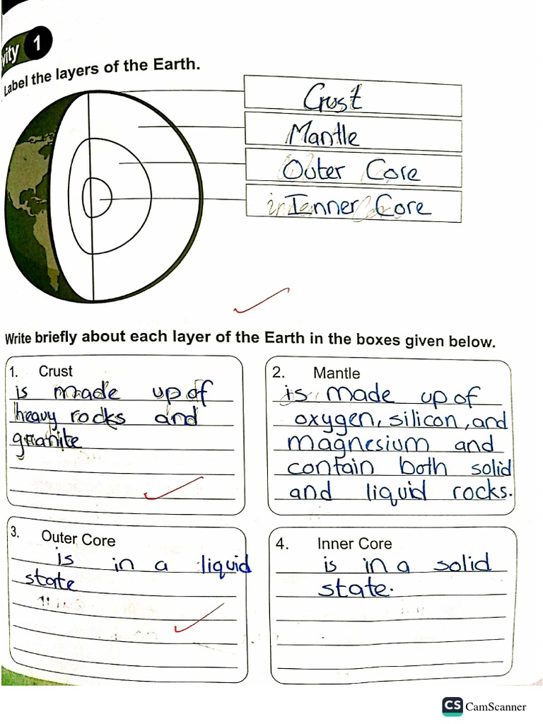 ch#8 Structure of Earth PDF | PDF