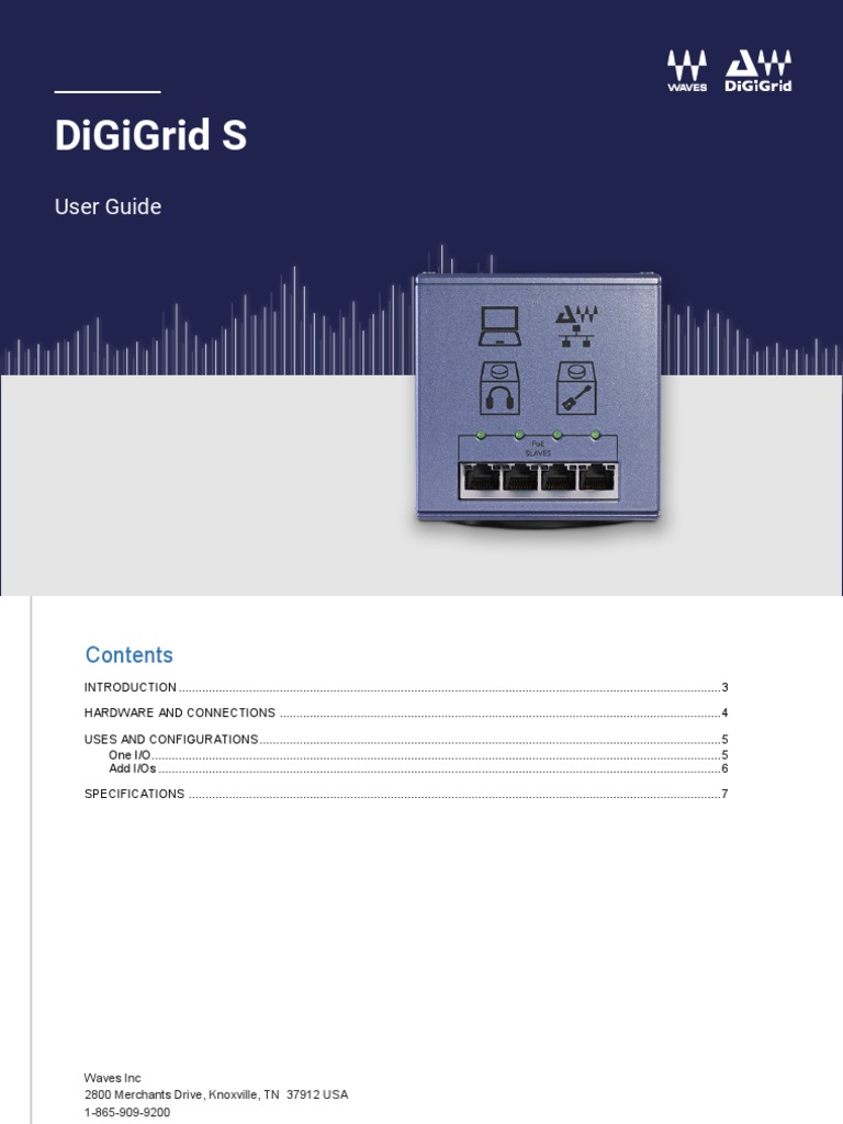 DiGiGrid S User Guide | PDF | Network Switch | Computer Network