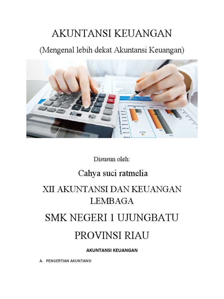 Akuntansi Keuangan | PDF | Pengelolaan Keuangan & Uang