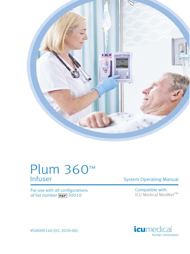 Plum 360 Som 1520 PN Ifu0000140 | PDF | Intravenous Therapy ...