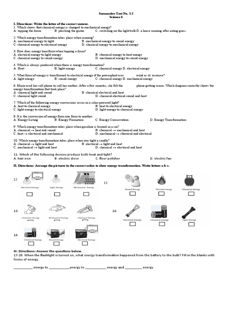ST 3.3 Science | PDF | Quantity | Nature