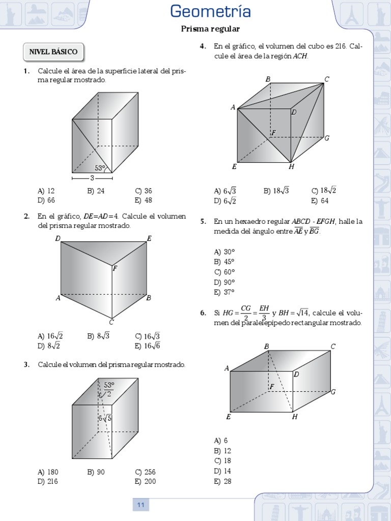 Geo Esp 01 | PDF | Formas geométricas | Geometría