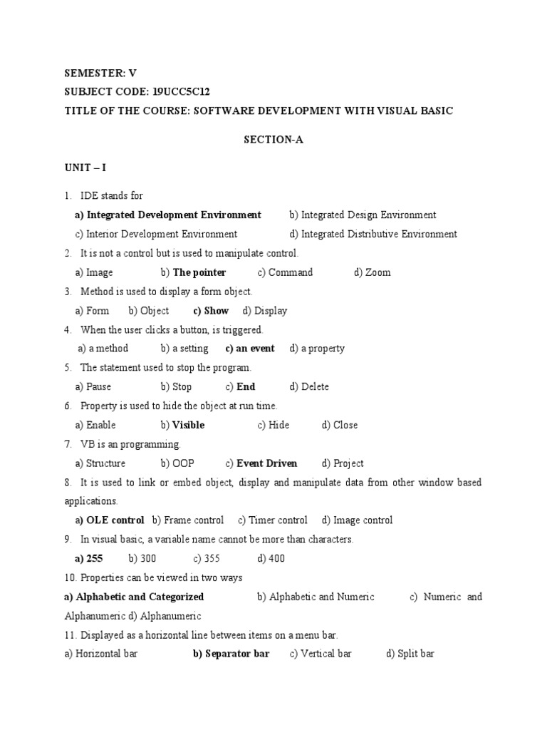 Software Development With Visual QP Bank | PDF | Databases | Variable (Computer Science)