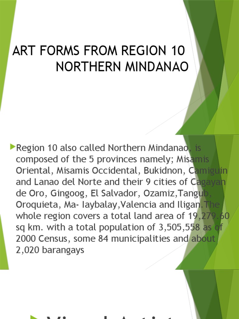 ART FORMS FROM REGION 10 PPT Module 5 | PDF