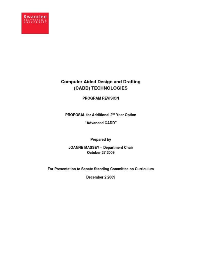 Computer Aided Design and Drafting Technologies PDF | PDF | Computer ...