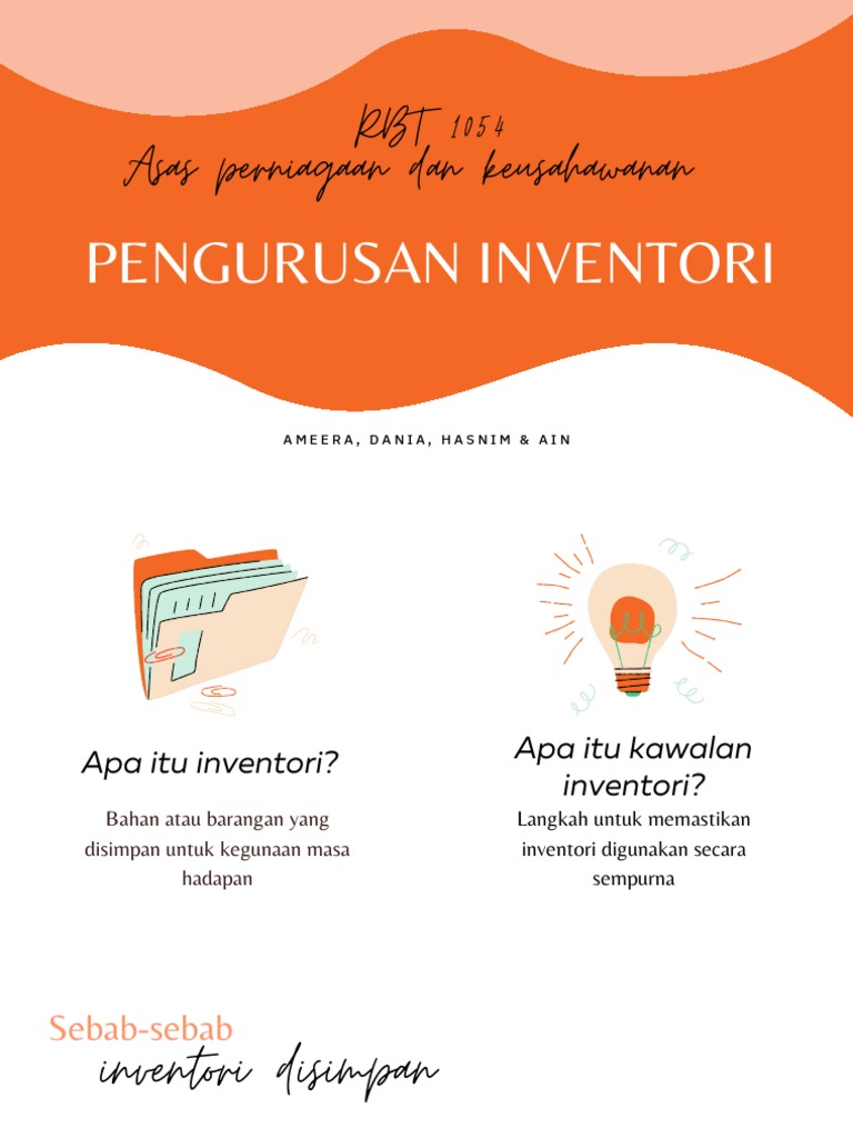 Pengurusan Inventori PDF | PDF