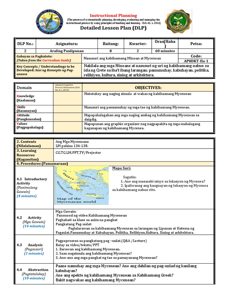 DLP AP 8 Quarter 2 Lesson 5 | PDF