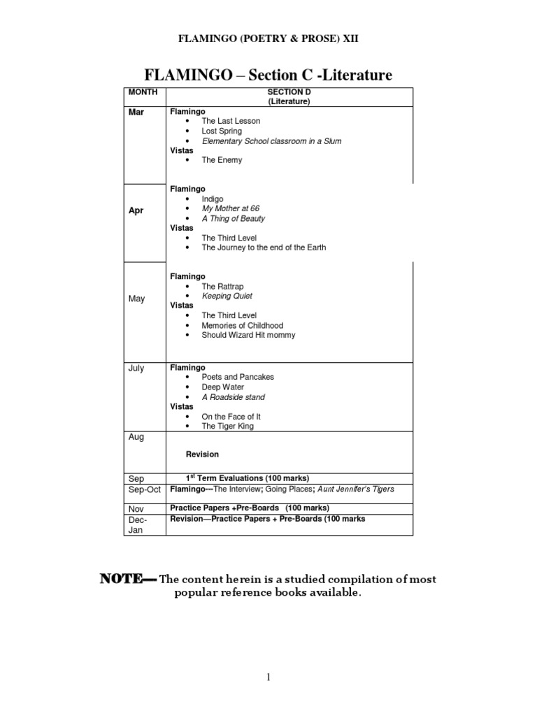 Flamingo.Poems_Chapters-1.pdf | PDF | Poetry | Allegory