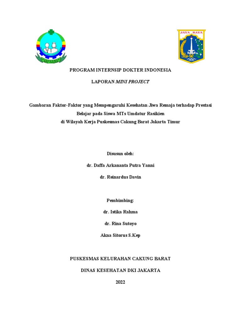 Rancangan Minipro | PDF