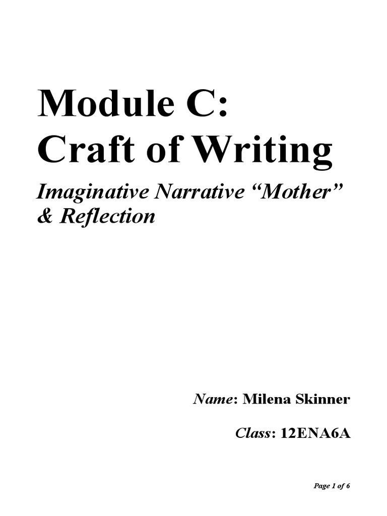 Mother | PDF | Metaphor | Narrative