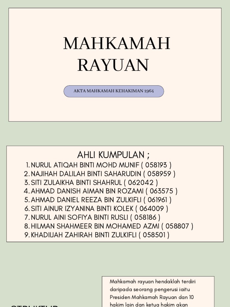 Mahkamah Rayuan PDF | PDF