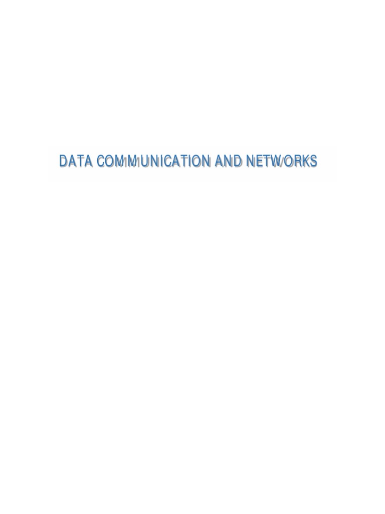 DCN Full PDF | PDF | Network Topology | Computer Network