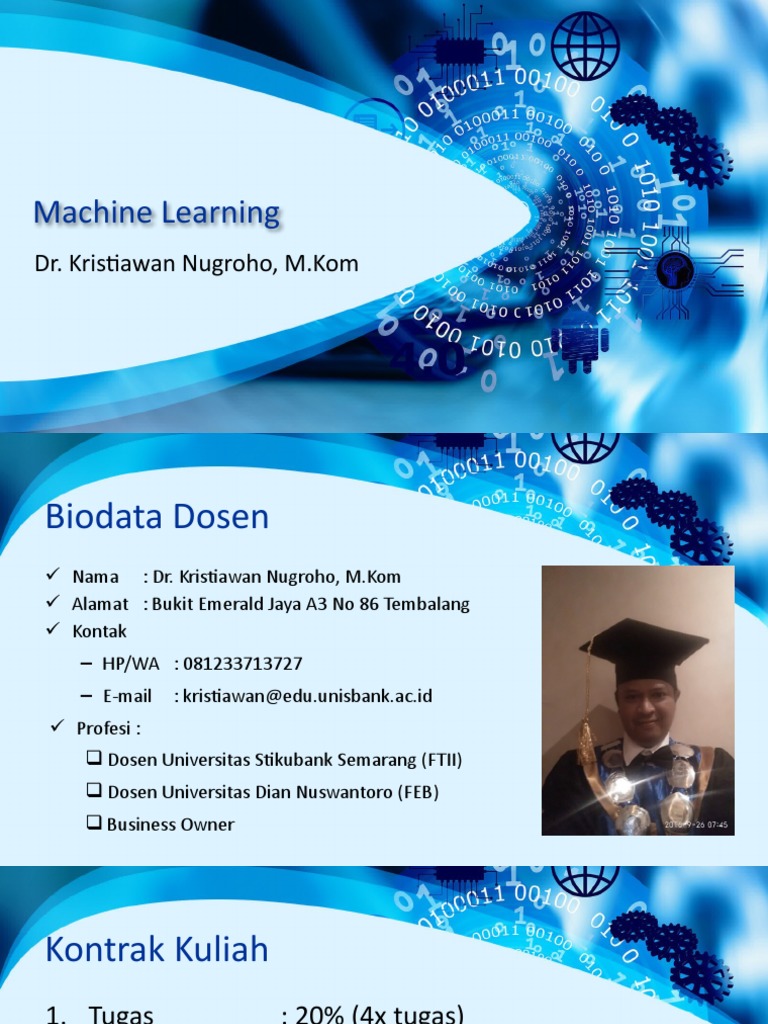 Pengenalan Machine Learning oleh Dr. Kristiawan | PDF