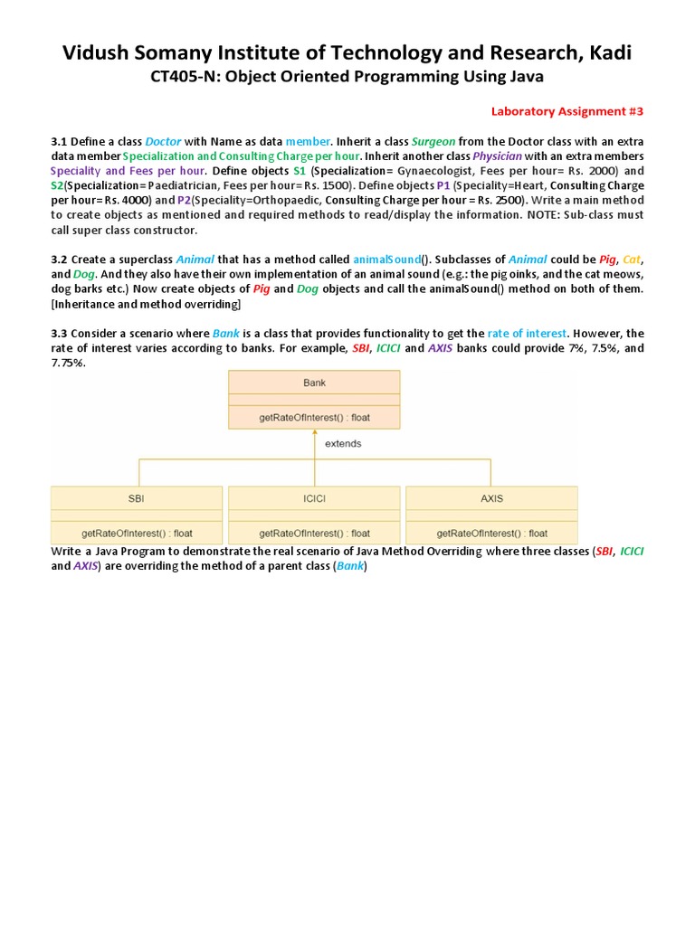 LaboratoryAssignment 3 (Java) | PDF