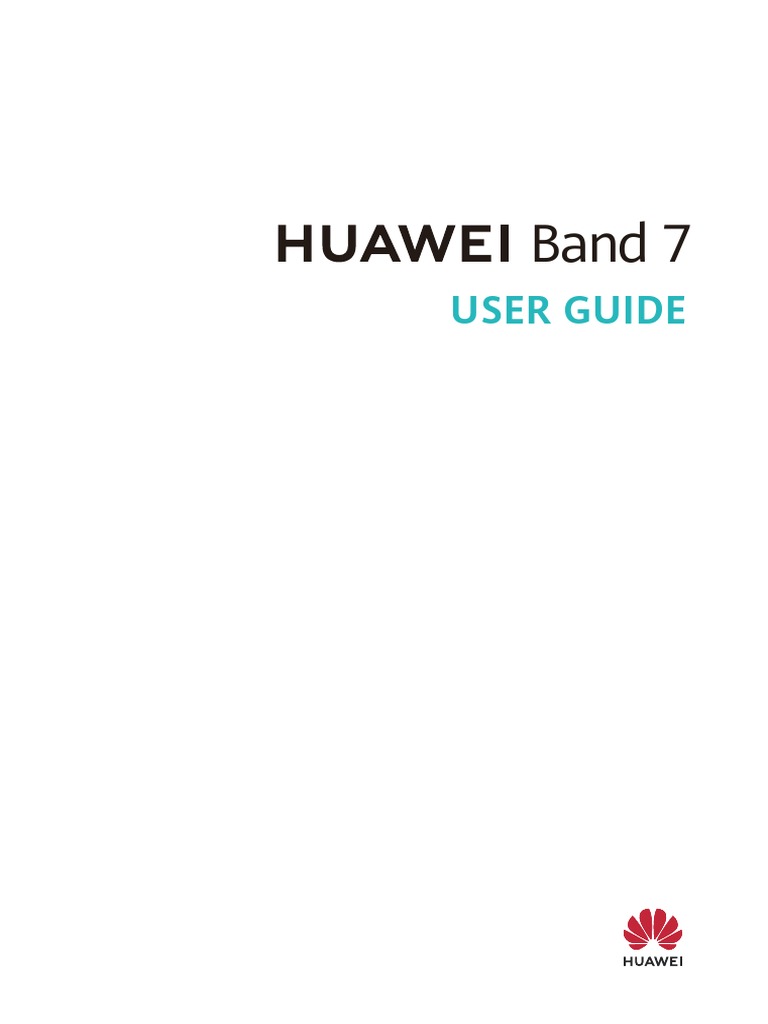 HUAWEI Band 7 User Guide - (LEA-B19,01, En-Us) | PDF | Mobile App ...