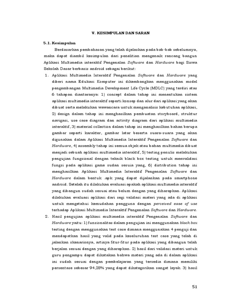 Bab V PDF | PDF | Komputer
