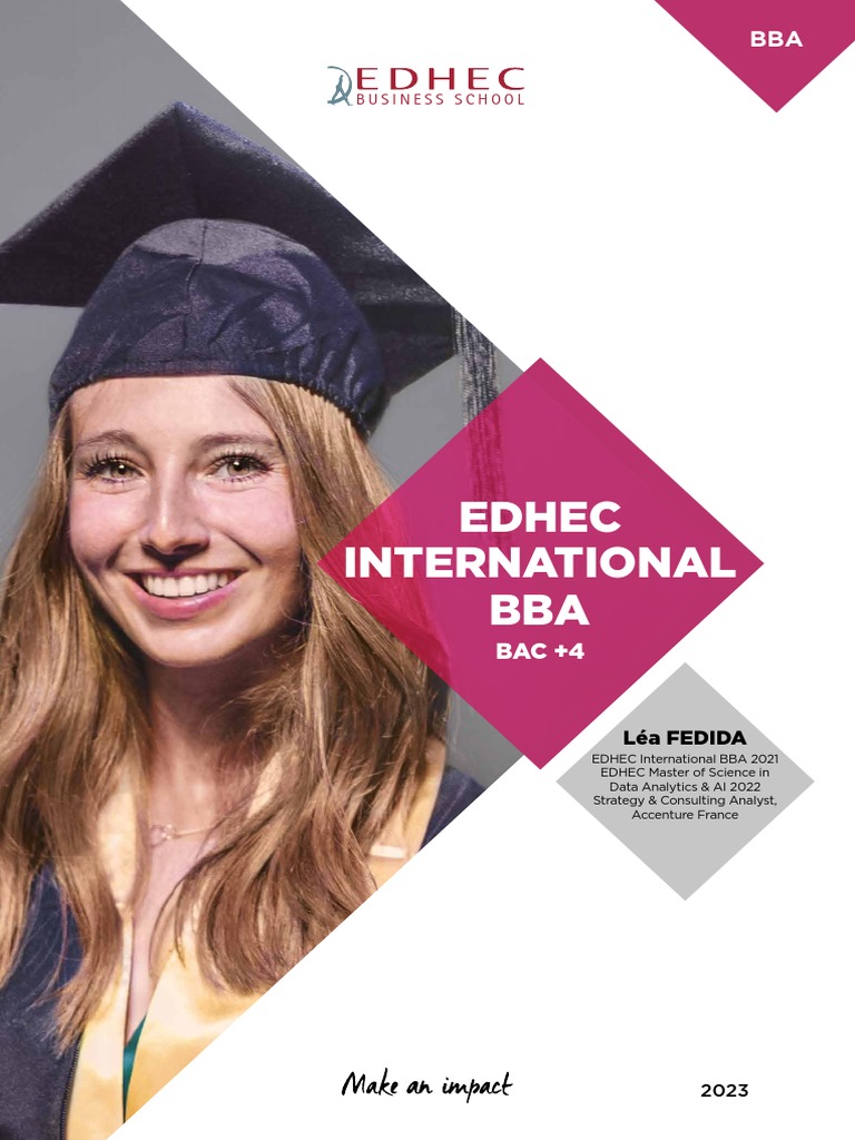 Brochure - EDHEC International BBA - Y2022 - 23 PDF | PDF | Économie ...
