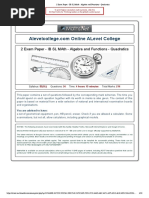 IB Math AA SL Formula Booklet 2025 | PDF | Logarithm | Area