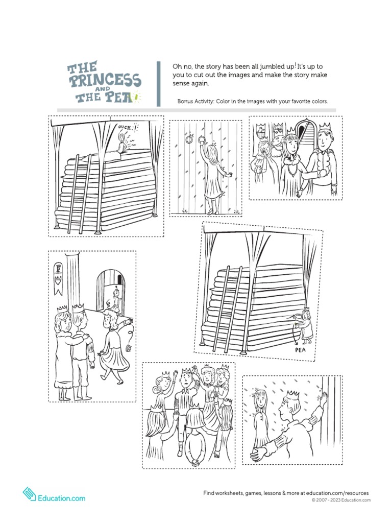 The Princess and The Pea Story | PDF