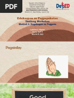 EsP9 Lesson Plan For Module 9 Quarter 3 | PDF