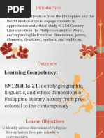 Comparing and Contrasting The Various 21st Century Literary Genres and ...