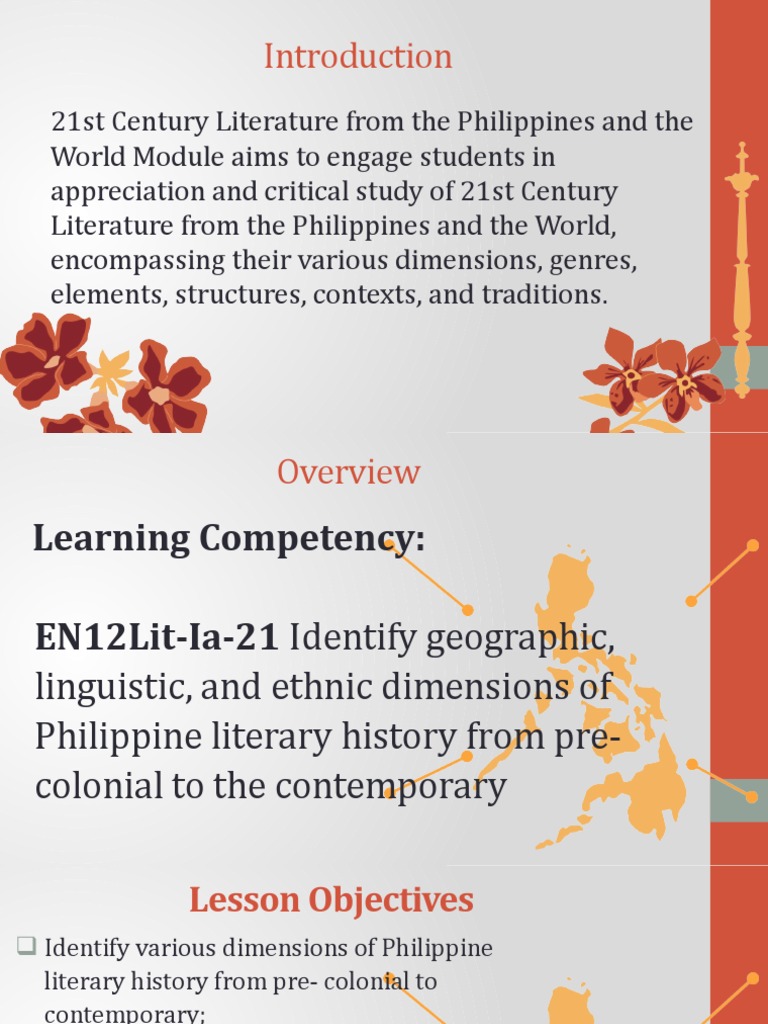 21st PPT WK 1 | PDF | Philippines | Tagalog Language